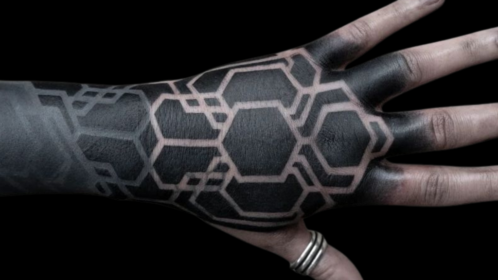Geometric wrist tattoo - Bronctattooaus.com