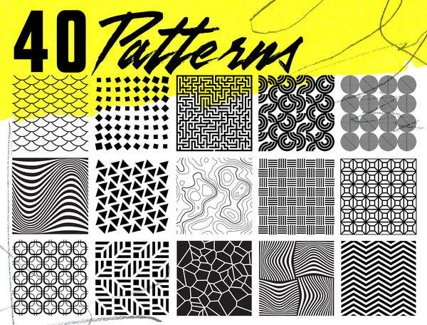 Geometric Stamps & Patterns| Geometric Stamps & Patterns | Tattoo Smart