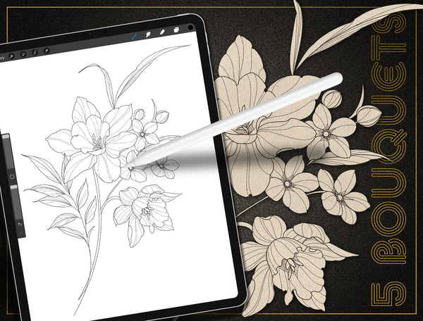 Fine Line Floral| Fine Line Floral | Tattoo Smart