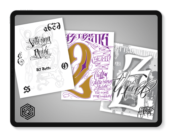 Lettering Guides 1-3
