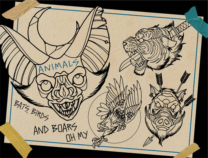 Neo-Trad Bag| Neo-Trad Bag | Tattoo Smart