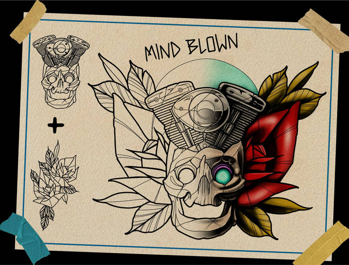 Neo-Trad Bag| Neo-Trad Bag | Tattoo Smart