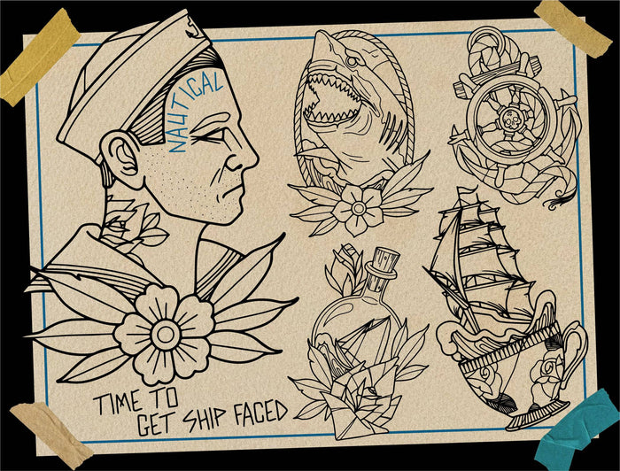 Neo-Trad Bag| Neo-Trad Bag | Tattoo Smart