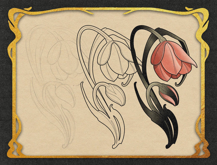 Neotraditional Flowers | Tattoo Smart