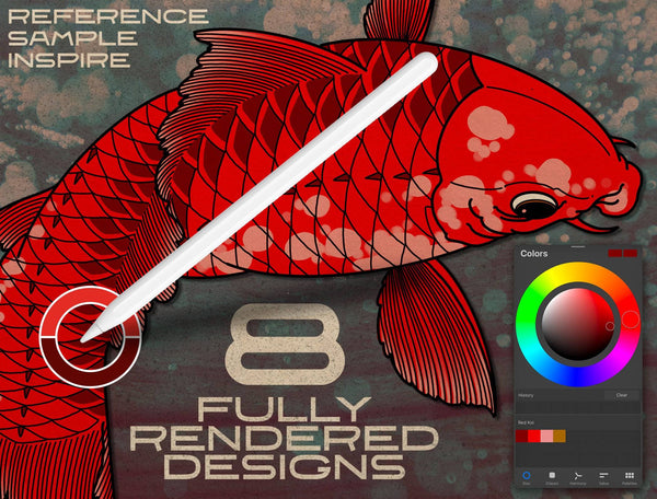 Koi Tattoo | The Koi Kit | Tattoo Smart