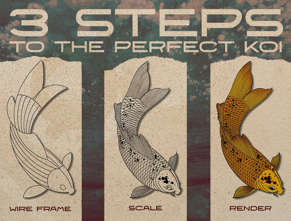Koi Tattoo | The Koi Kit | Tattoo Smart
